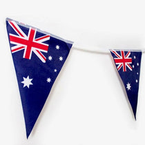 10 Australian Triangle Bunting Flags 3.6M Australia Day - Party Owls
