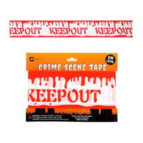 Keep Out Tape 6M Halloween Crime Scene - Party Owls